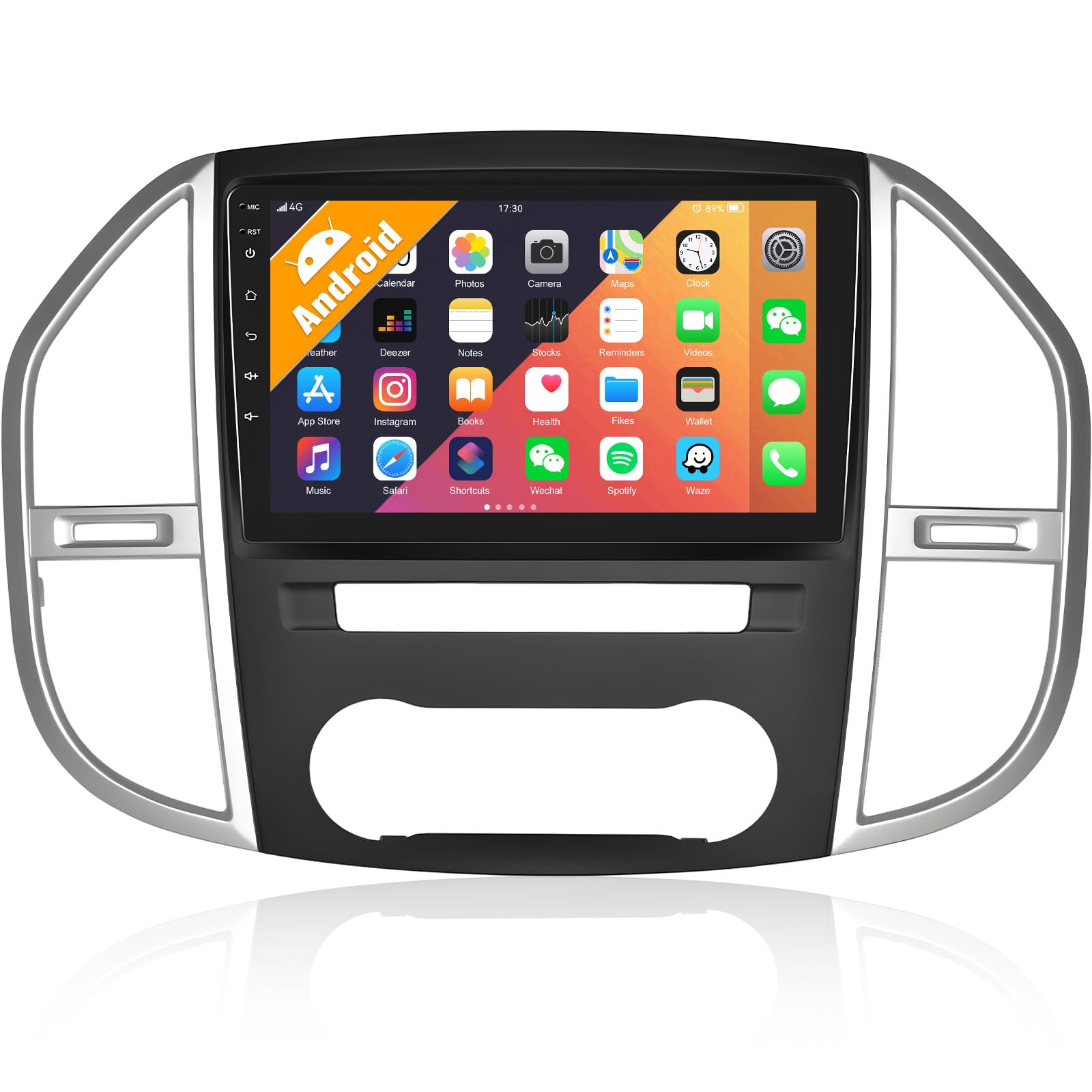 CAMECHO Android 13 Radio Coche GPS para Mercedes Benz Vito 3 W447 (2014 ...