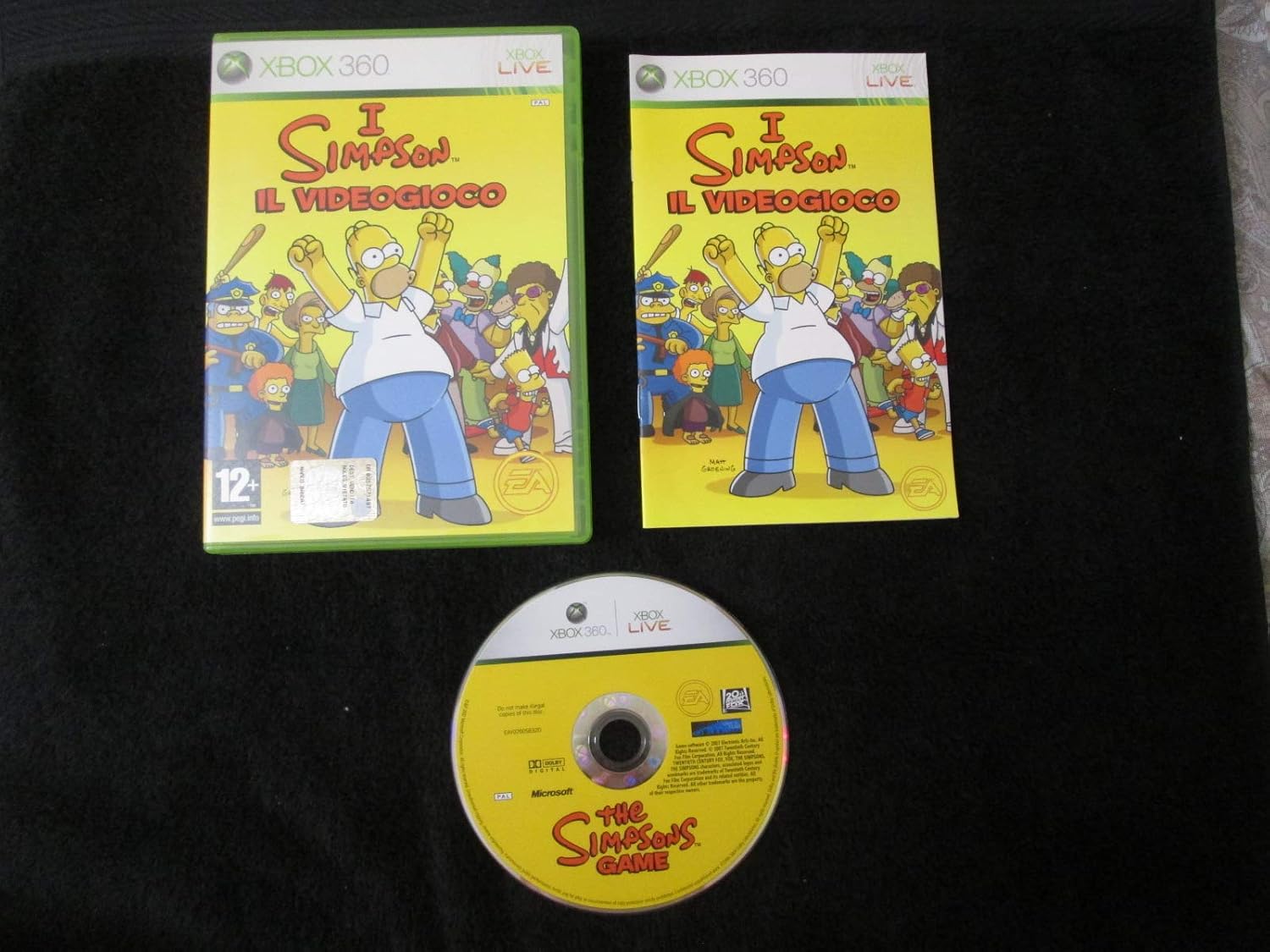 Electronic Arts The Simpsons, Xbox 360 Xbox 360 ITA vídeo - Juego (Xbox ...