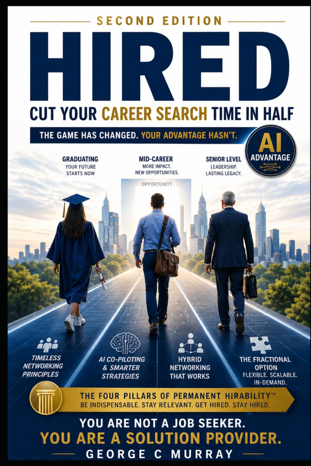 HIRED: Cut Your Career Search Time in Half: Murray, George C ...