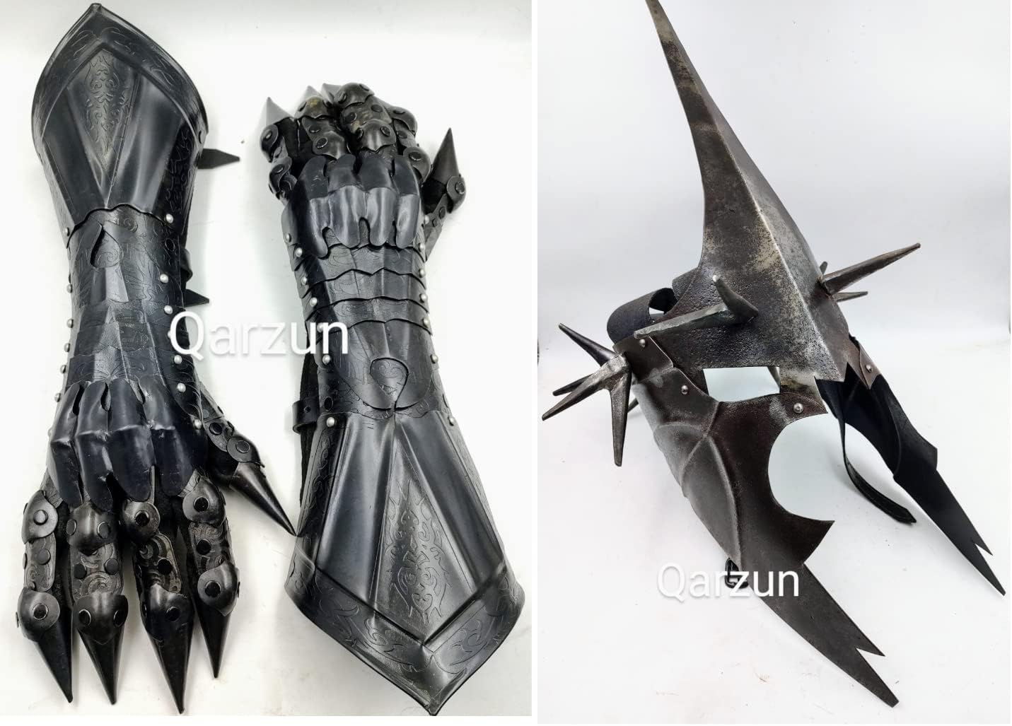 Set of Witch King Nazgul Helmet Nazgul Gauntlets/Premium Handmade King ...
