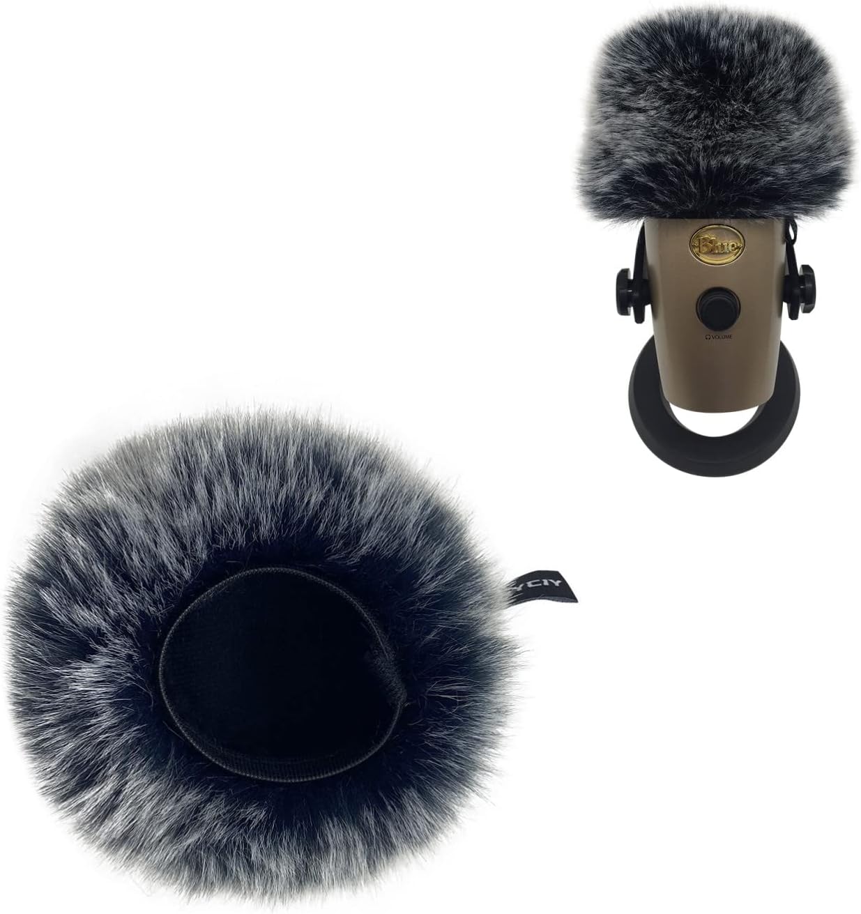 Amazon.com: 5 Pack Furry Outdoor Microphone Windscreen Muff, Lavalier ...