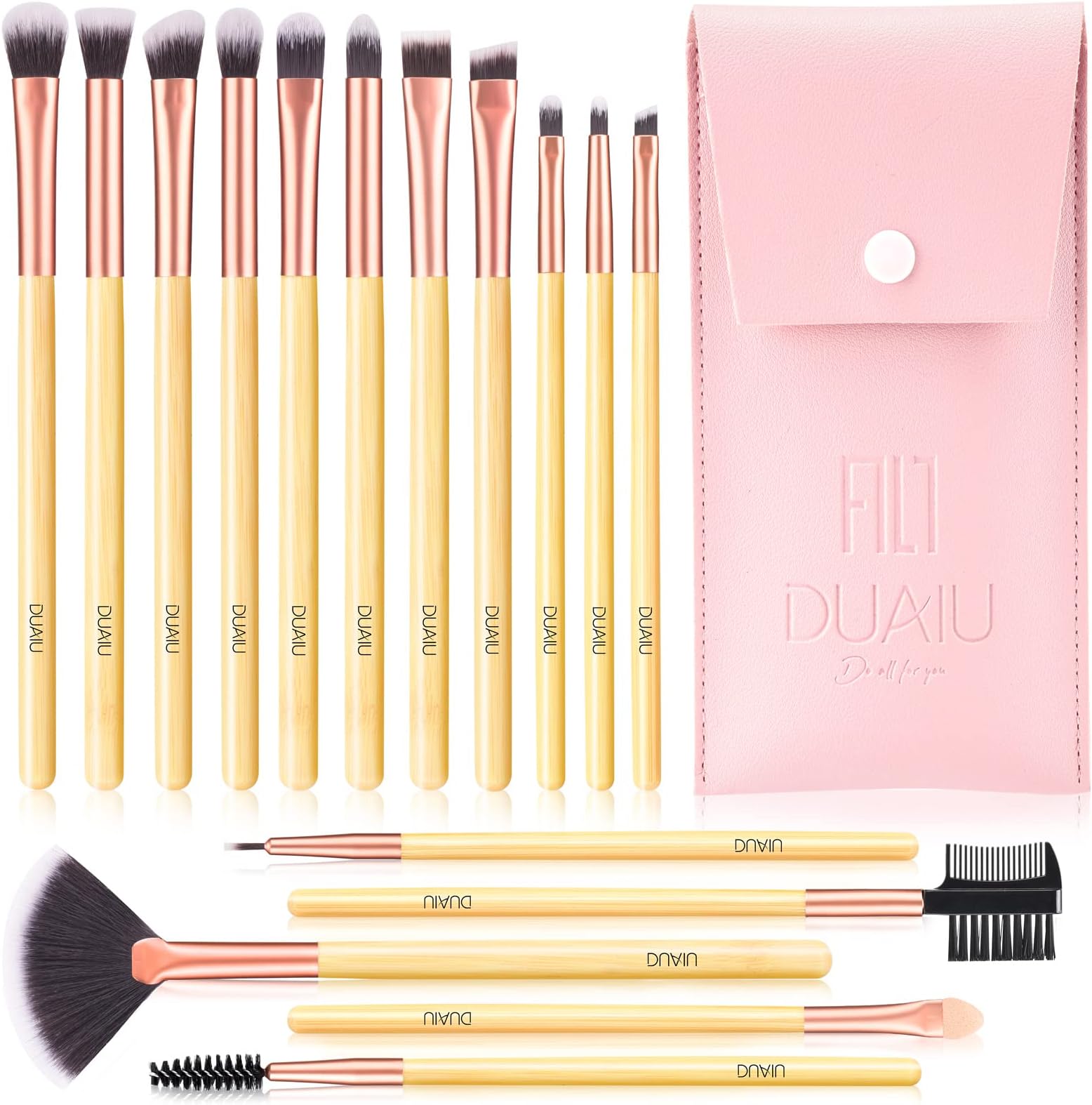 Amazon.com: BK BEAUTY - BRUSH SET FOR HOODED OR SMALLER EYES (5PC ...