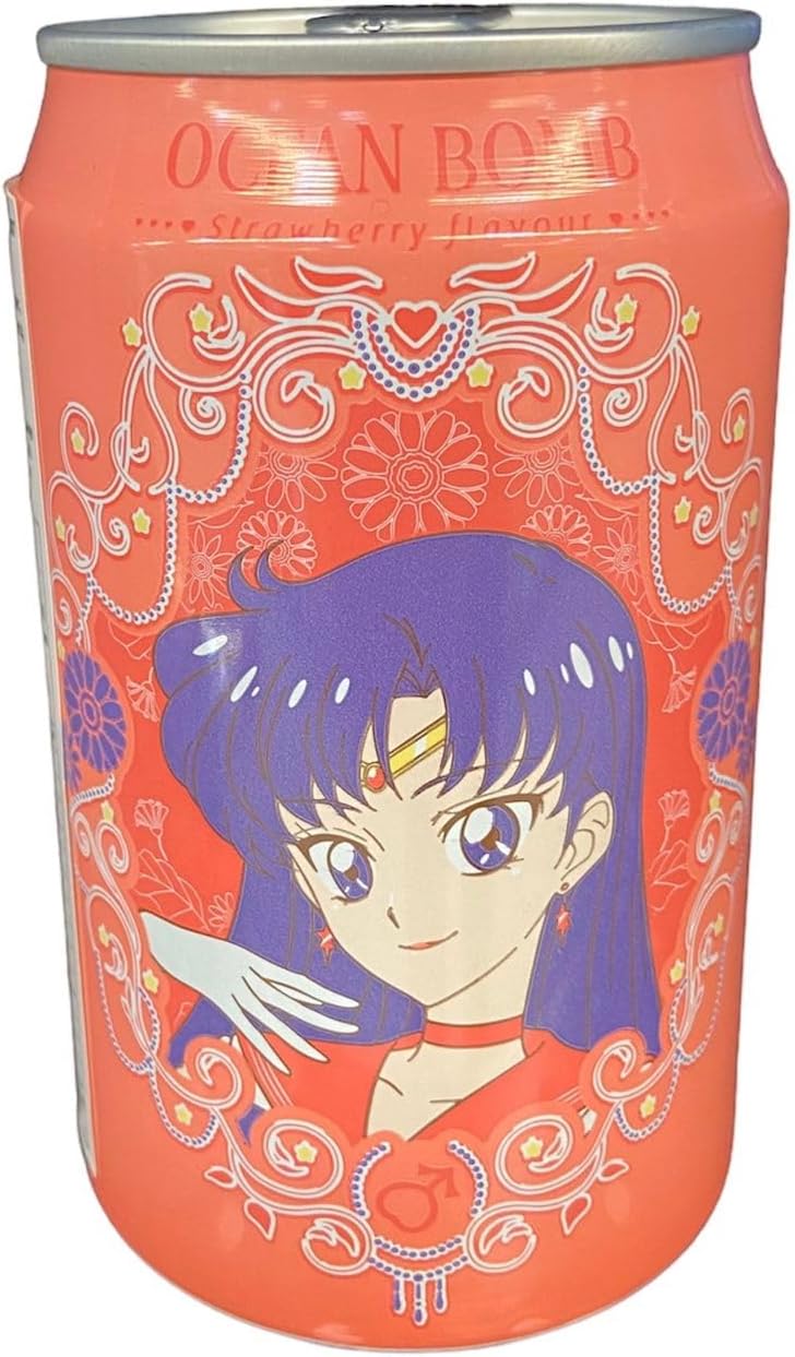 Amazon.com: Ocean Bomb Sailor Moon Sparkling Water (EXCLUSIVE) - Lychee ...
