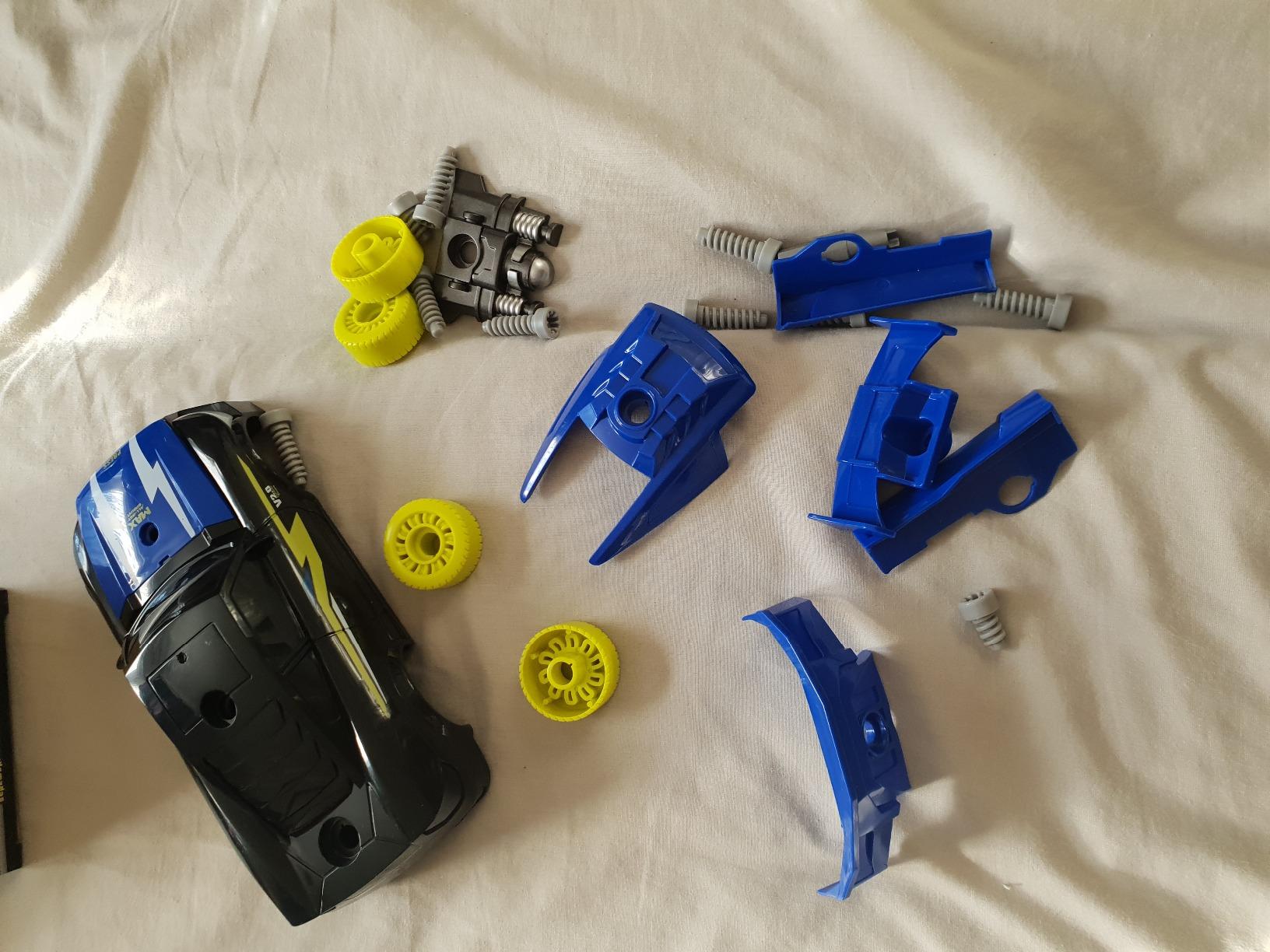 GILOBABY Kids Take Apart Toys Racing Car, 2 IN 1 Construction Tool ...