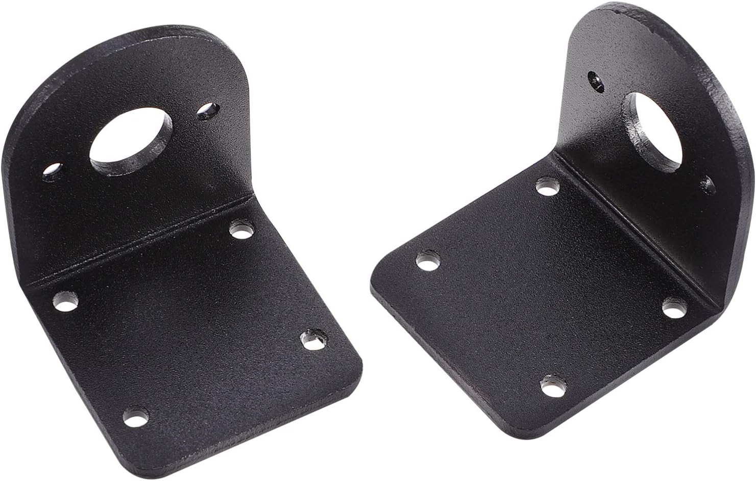 2 Pcs Motor Bracket Small Motor Mount Horizontal Mounting Bracket Gear ...
