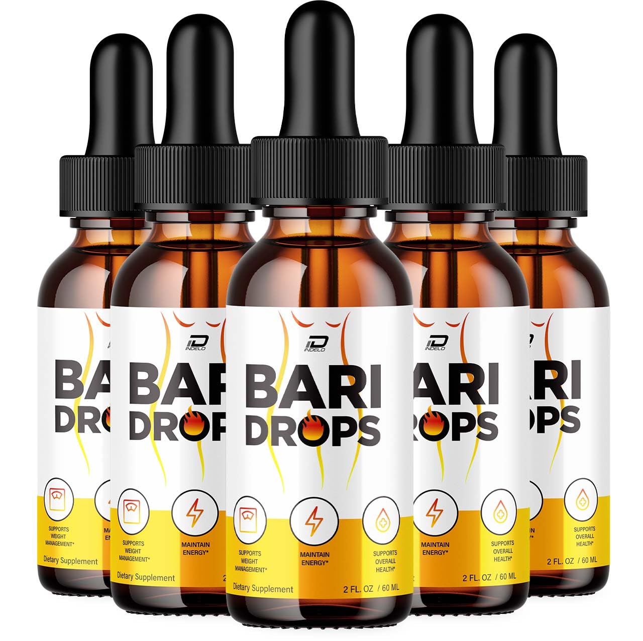 Amazon.com: Indelo Bari Drops Liquid Supplement - Natural Formula for ...