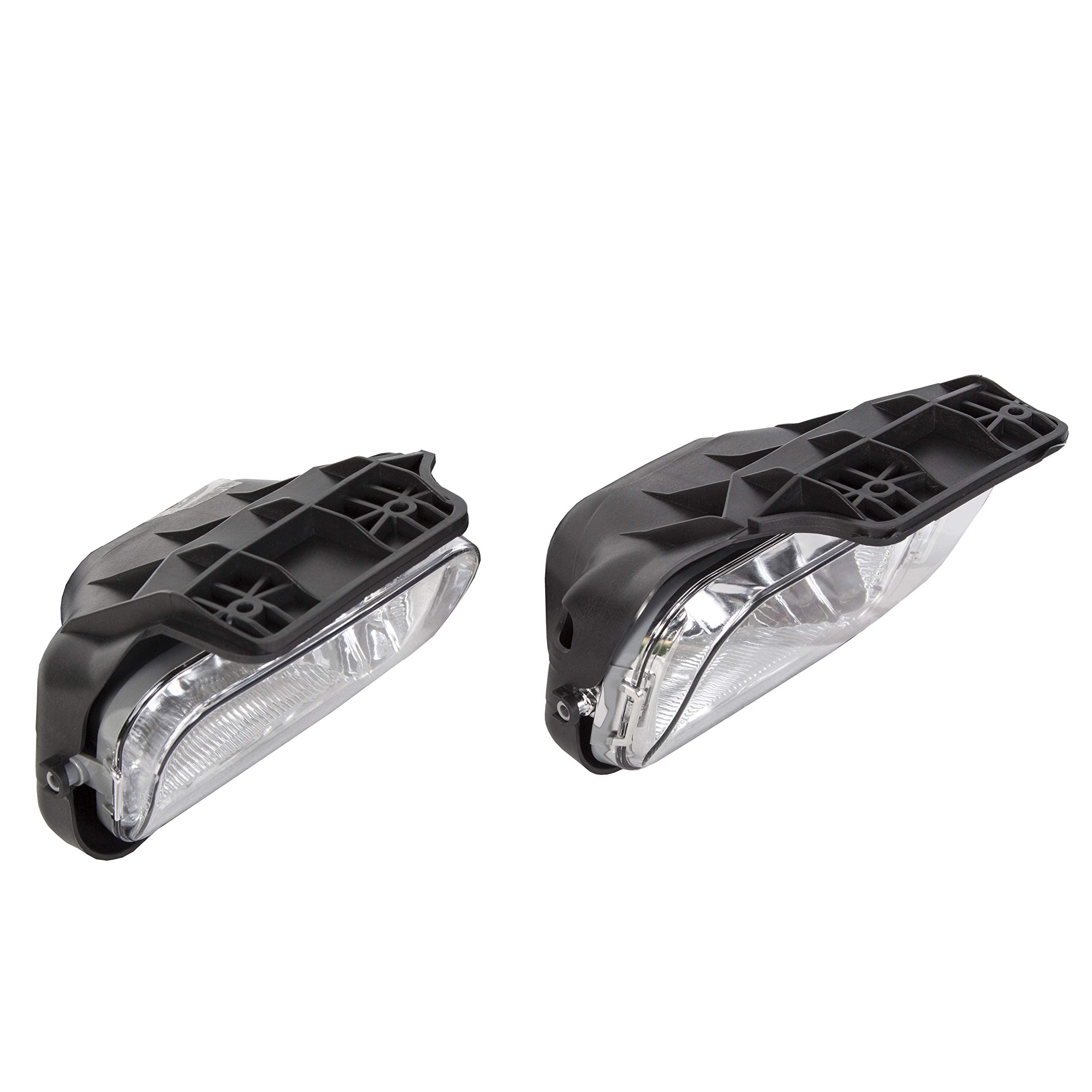 HECASA Pair Bumper Fog Lights Compatible with 2003-2007 Chevy Silverado ...