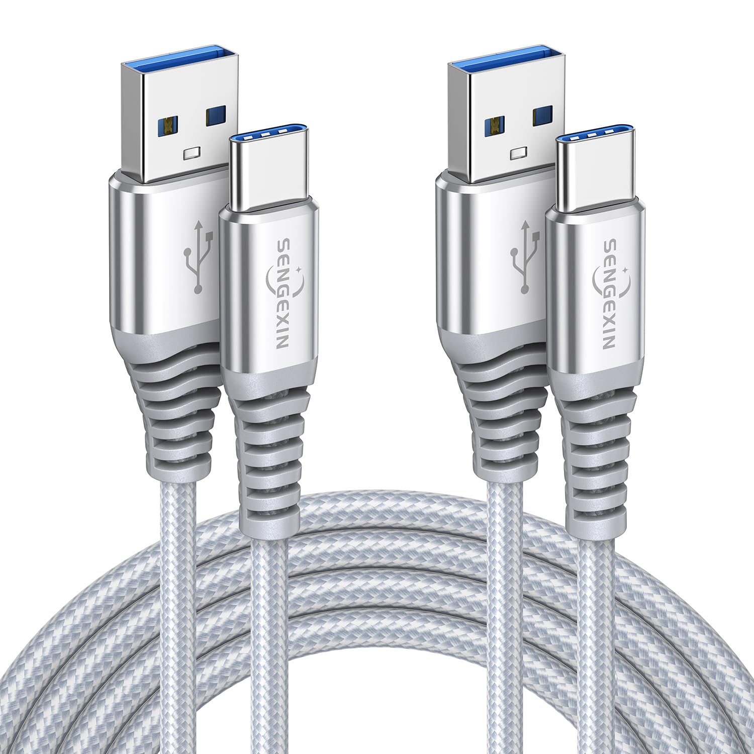 Long USB C Cable 3M+3M,USB Type C Charger Cable 2Pack for PS5 ...