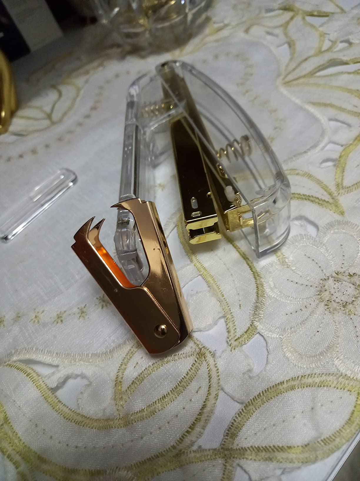 Amazon.com : 1014 Pieces Acrylic Stapler Set, Including Stapler ...