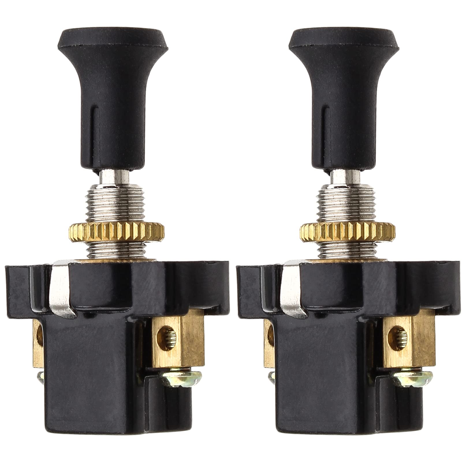 Amazon.com: Aracombie 2 Pcs 8mm/0.31” Pull Switch On Off,12V Push Pull ...