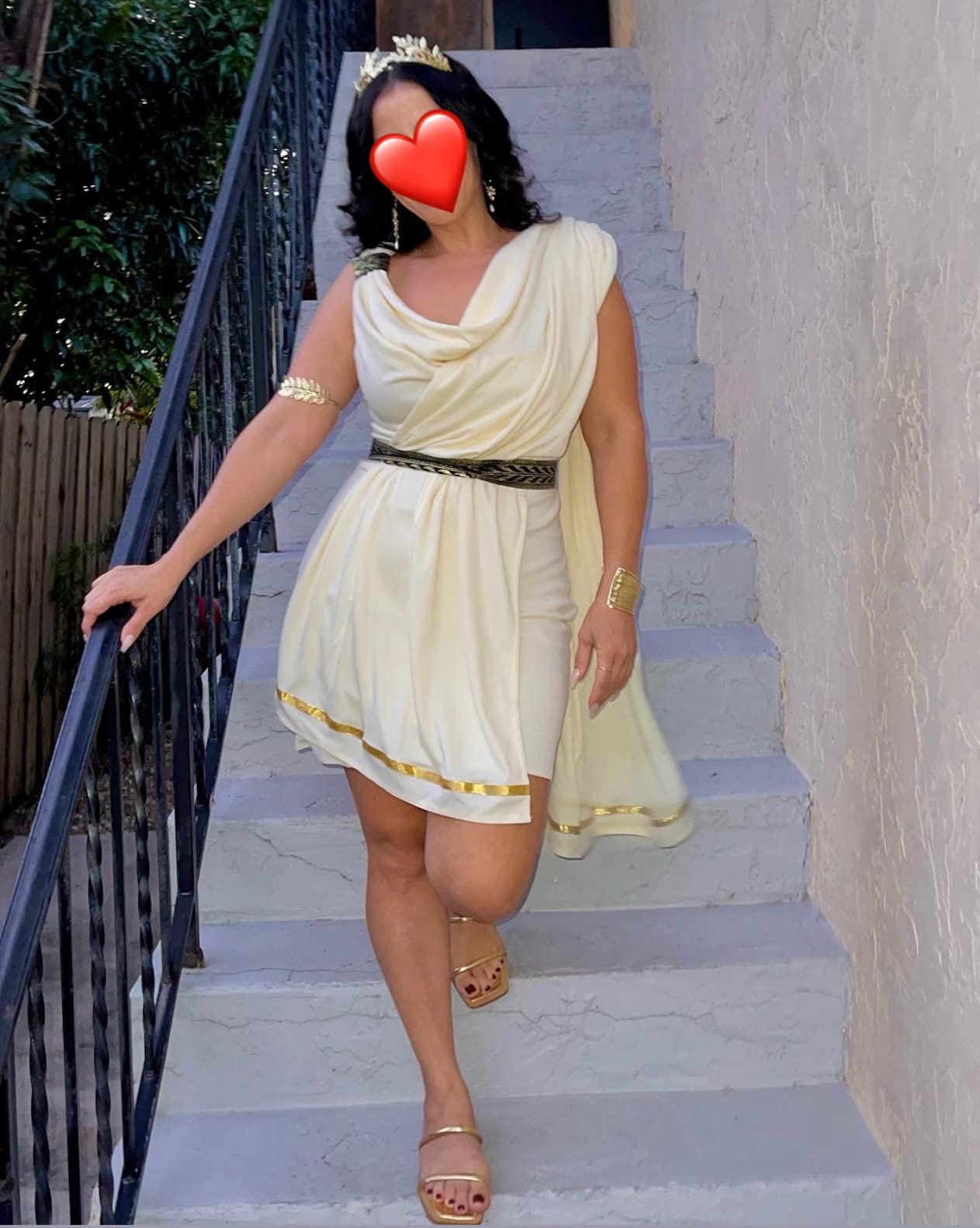 $4/mo - Finance Women's Deluxe Classic Toga Costume | Buy Now, Pay Later