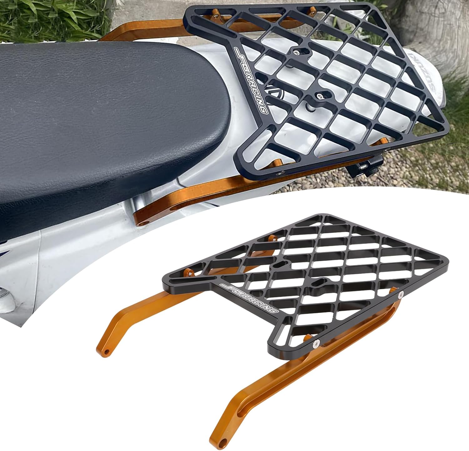 JFG RACING Dirt Bike Rack Luggage,CNC Motorcycle Top Philippines | Ubuy