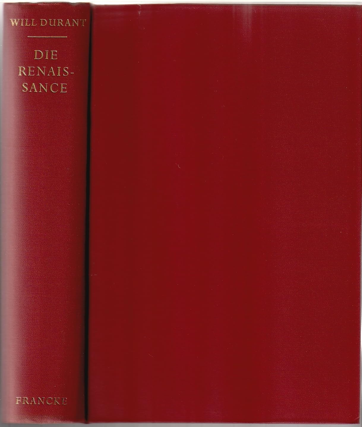 The Renaissance: Durant: Amazon.com: Books