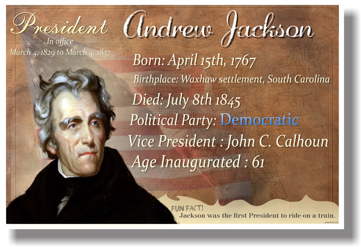 Andrew Jackson Political Lithographs Selling Andrew Jackson: Ralph E.