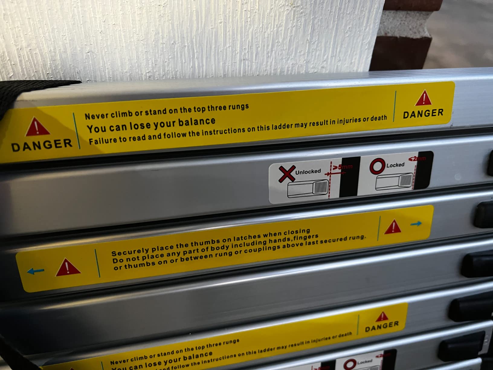 $17/mo - Finance BOWEITI 12.5FT Telescoping Ladder, Aluminum ...