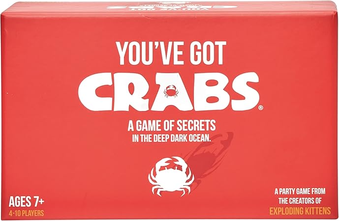 Amazon You ve Got Crabs By Exploding Kittens A Card Game Filled With Crustaceans And amazon-you-ve-got-crabs-by-exploding-kittens-a-card-game-filled-with-crustaceans-and