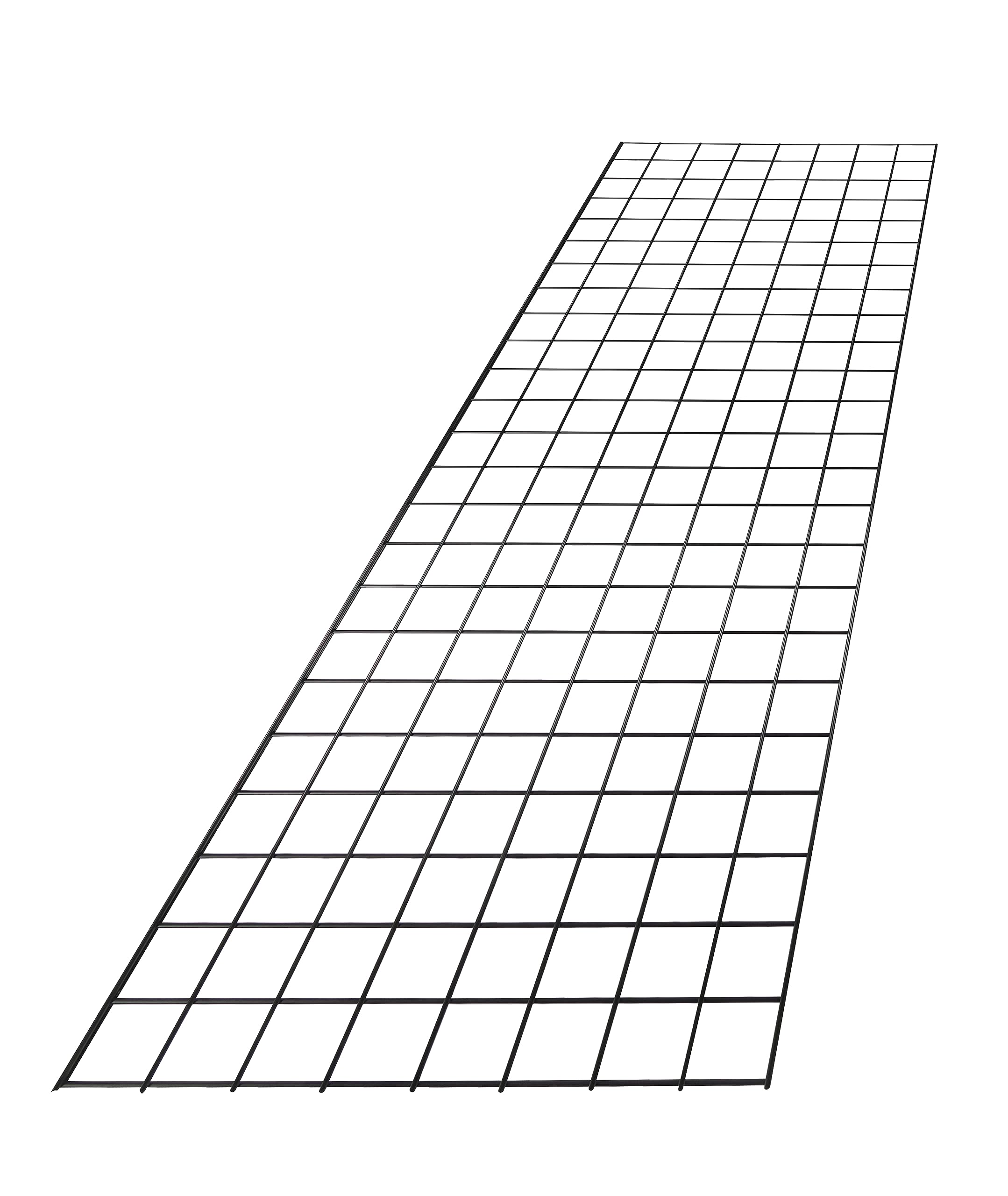Snapklik.com : SSWBasics 2 Ft X 6 Ft Black Wire Grid Panel - 3” On Center