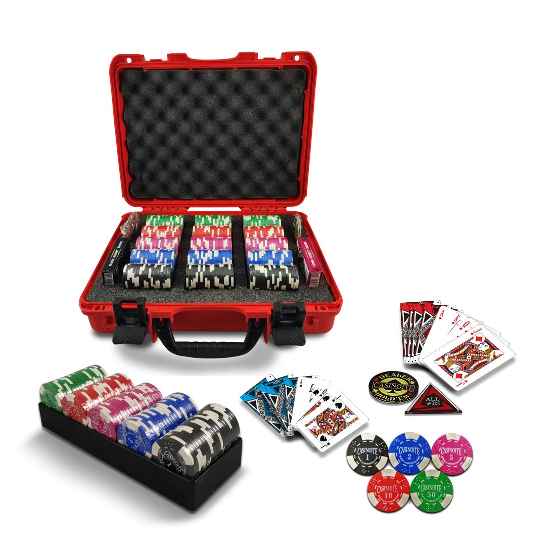 Casinoite Rummy Counter Chips Casino Grade 300 : Amazon.in: Video Games