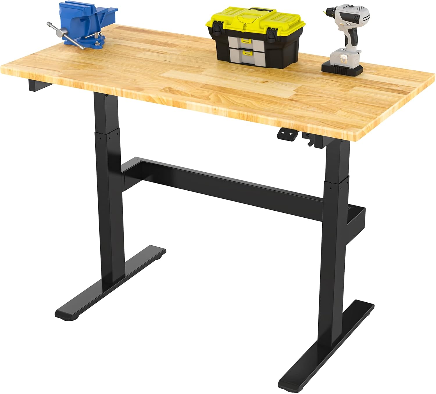 FLEXIMOUNTS Electric Height Adjustable Workbench Standing Work Table ...