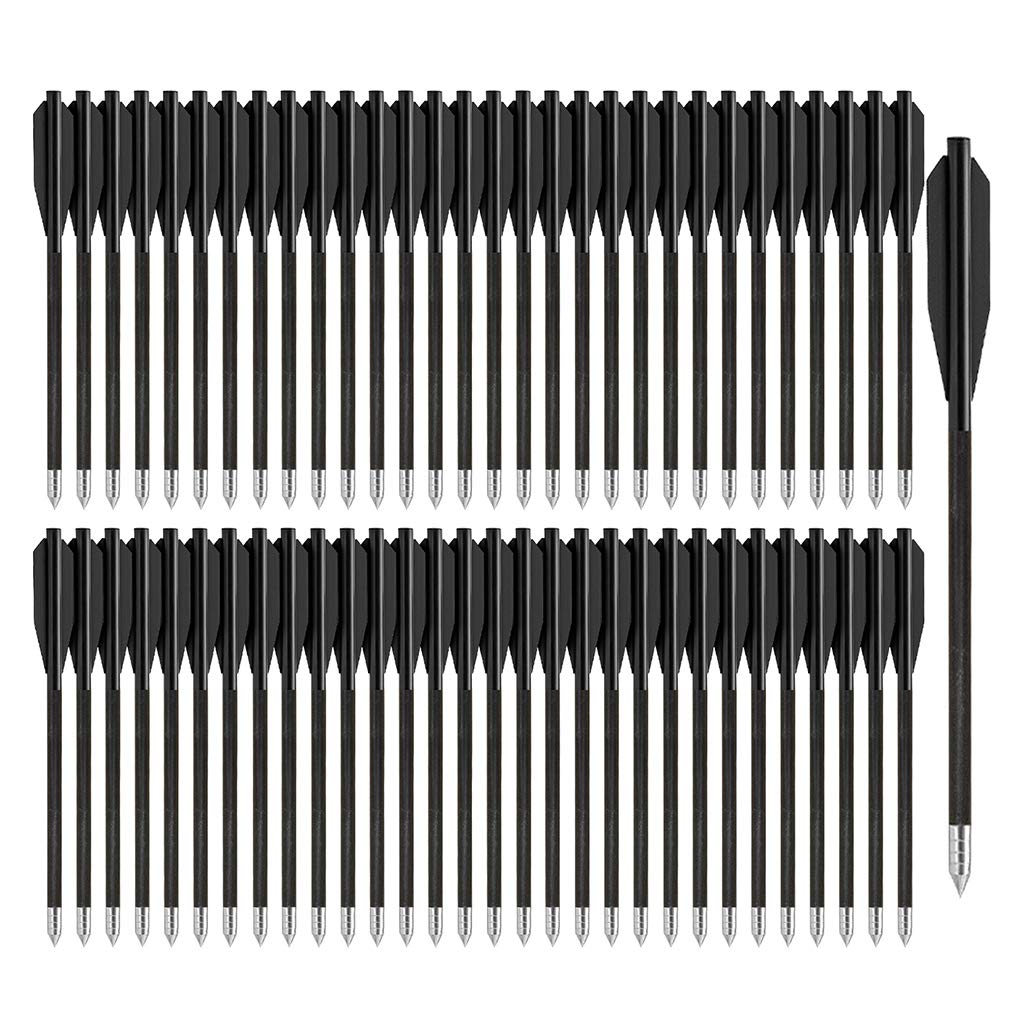 Buy XIXILI Aluminium Crossbow Mini Bolts Target Arrows 6.3" Steel Tips ...