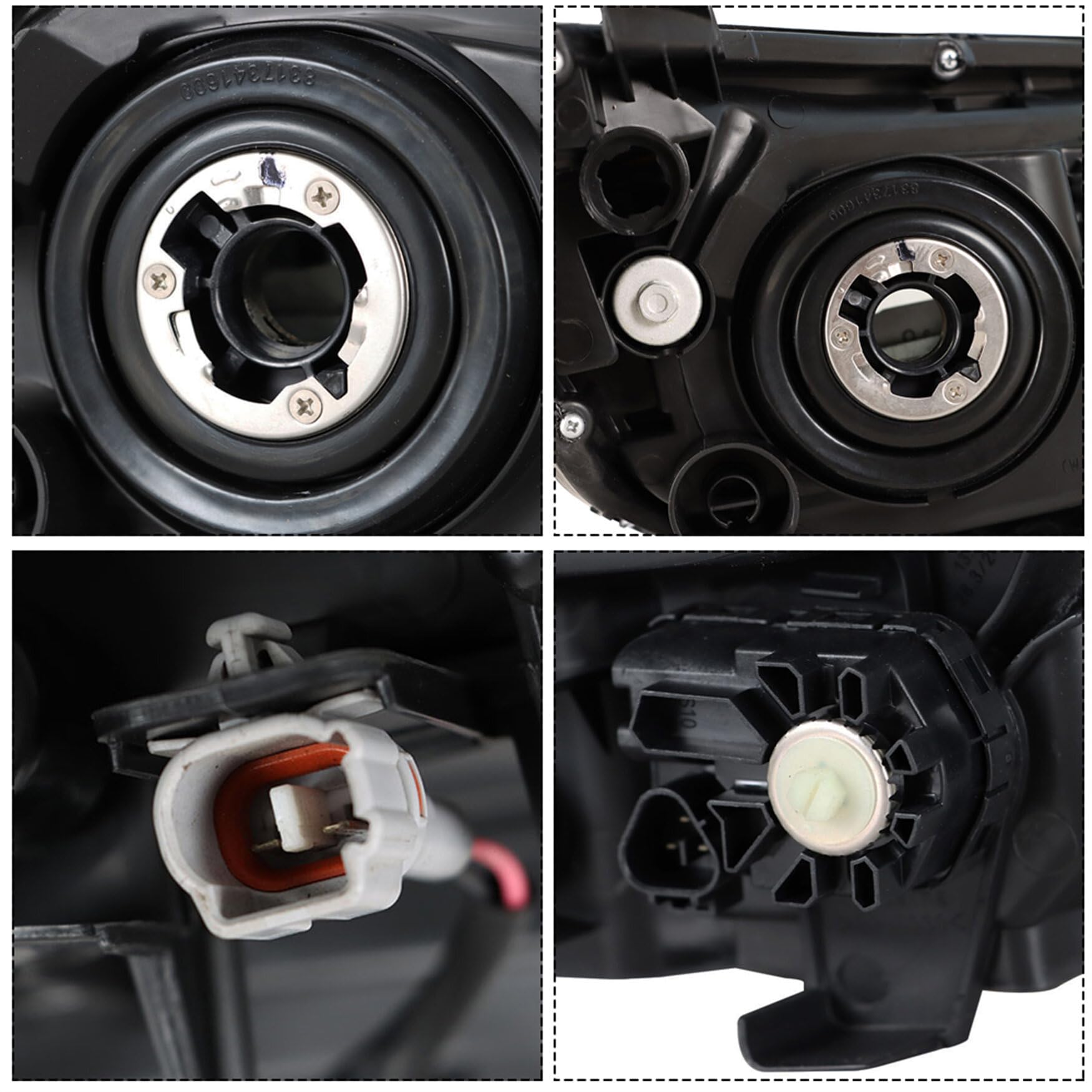 WFLNHB Headlight Assembly Compatible Replacement for Toyota Rav4 2016 ...