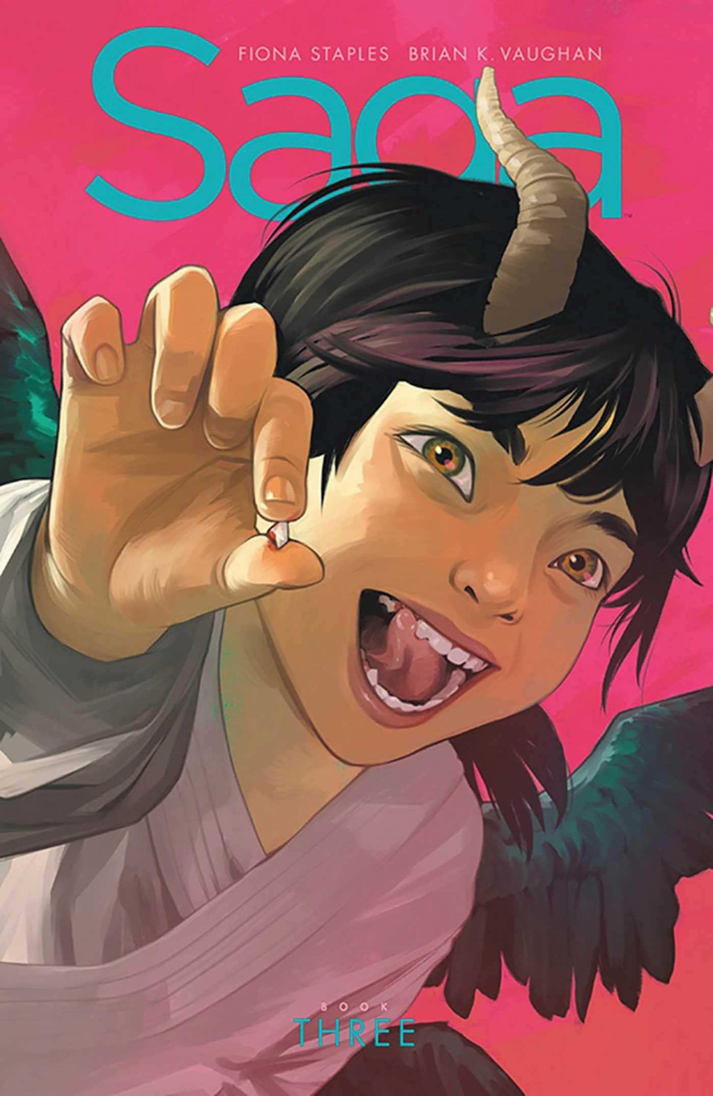 Amazon.com: Saga Book Three: 9781534312210: Vaughan, Brian K, Staples ...