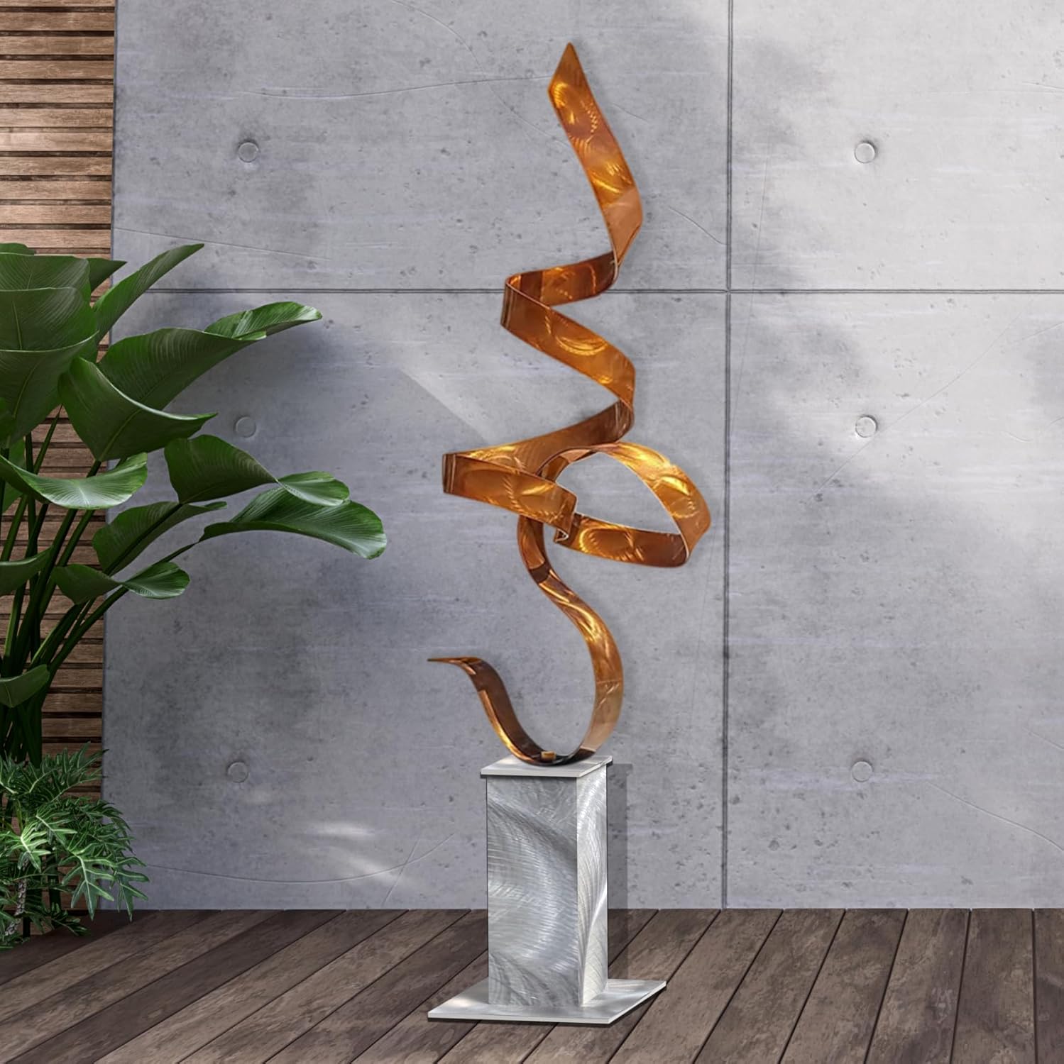 Amazon.com: Statements2000 Metal Art Sculpture Stunning Indoor ...