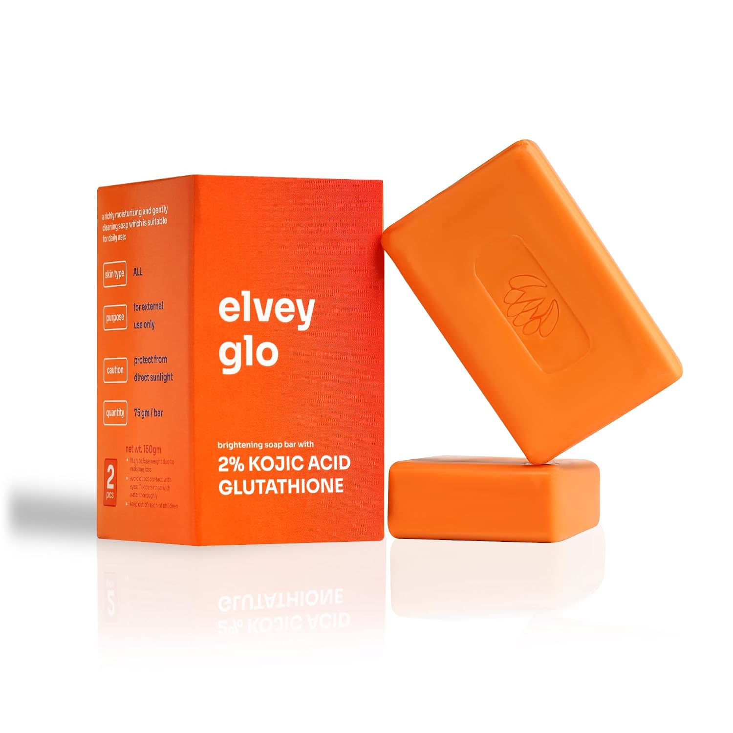 Buy Elvey Essentials Glo Soap with 2% Kojic Acid (Pack of 2 ...