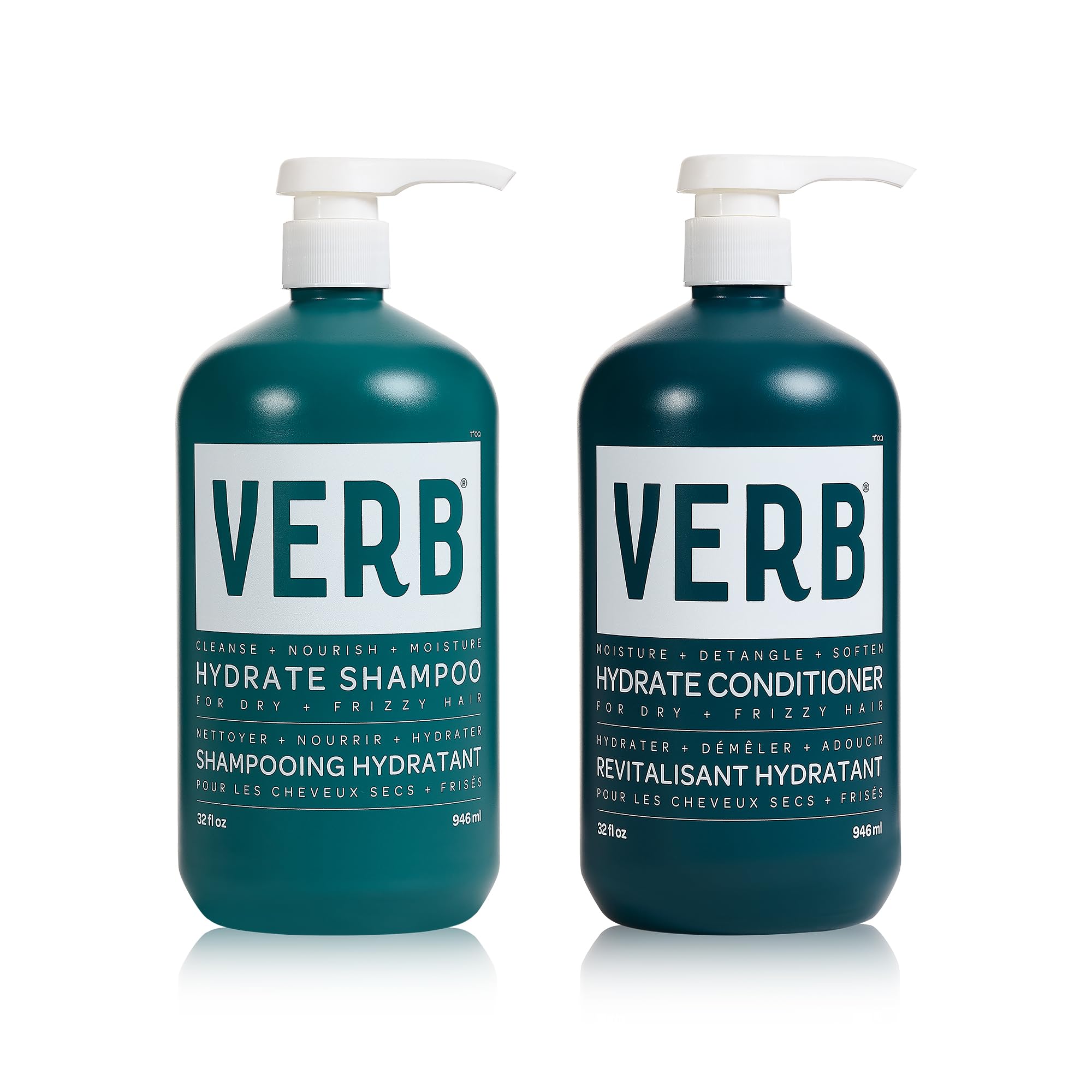 Amazon.com: Verb Hydrate Shampoo & Conditioner Duo, 32 oz : Beauty ...