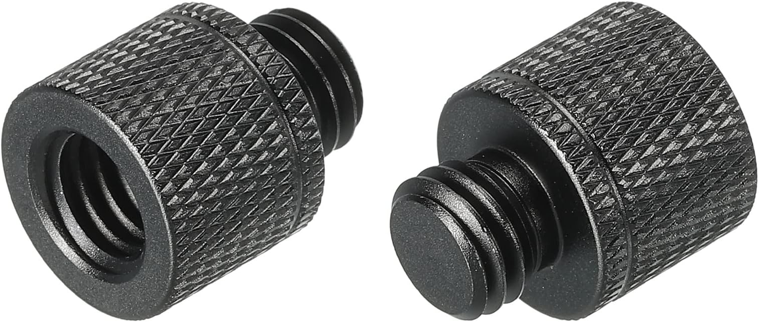 Amazon.com: MECCANIXITY Mic Stand Adapter 3/8 Female x M10 Male Camera ...