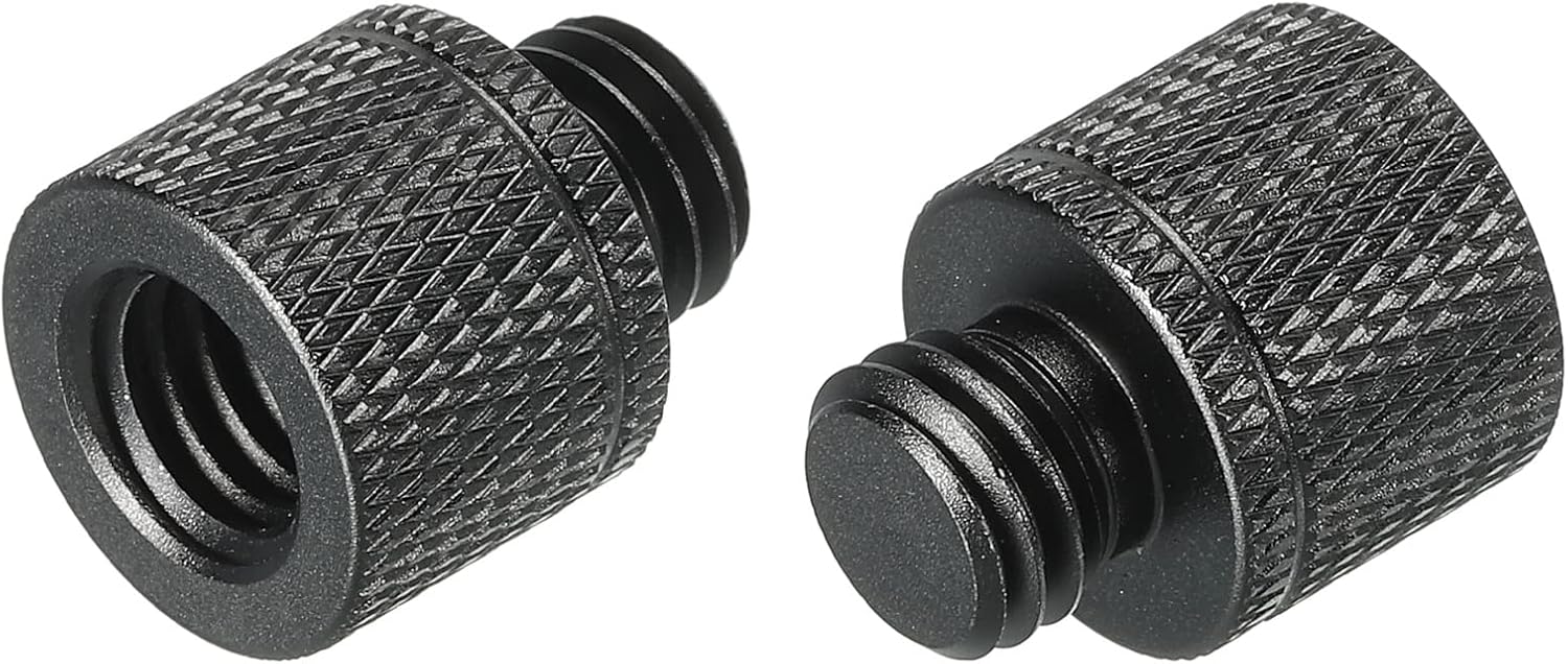 Amazon.com: MECCANIXITY Mic Stand Adapter 3/8 Female x M10 Male Camera ...