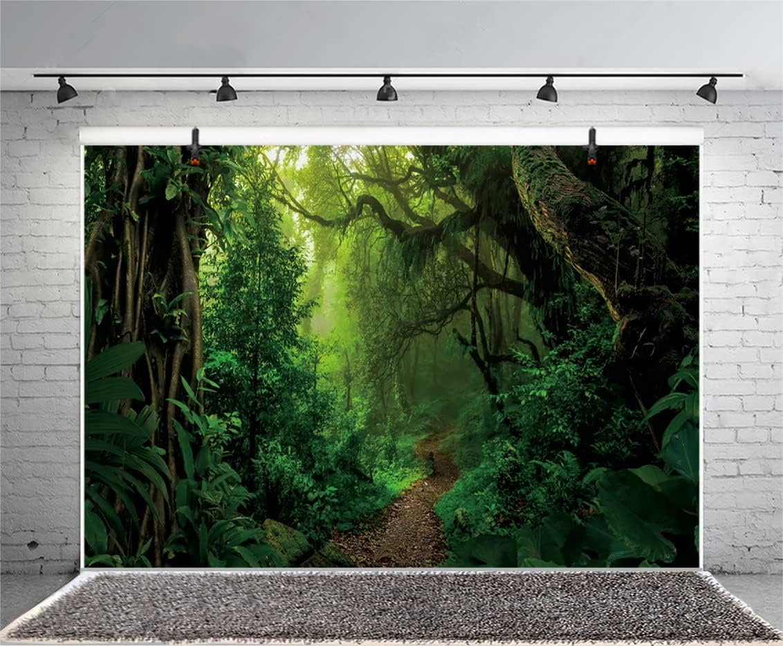 Amazon.com : Jungle Forest Backdrop,Yeele 5x3ft Nature Scene Spring ...