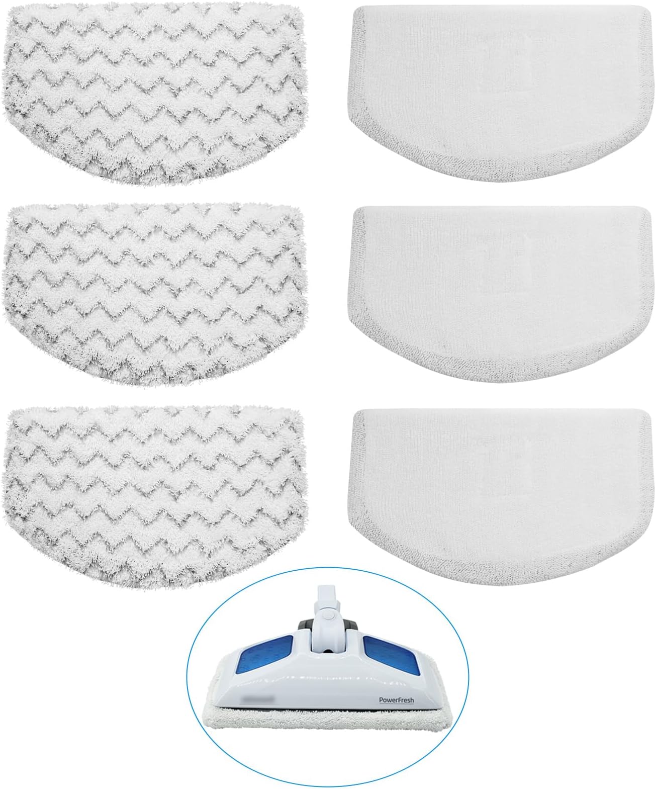 Amazon.com - Bonus Life Steam Mop Pads for Bissell PowerFresh 1940 1806 ...
