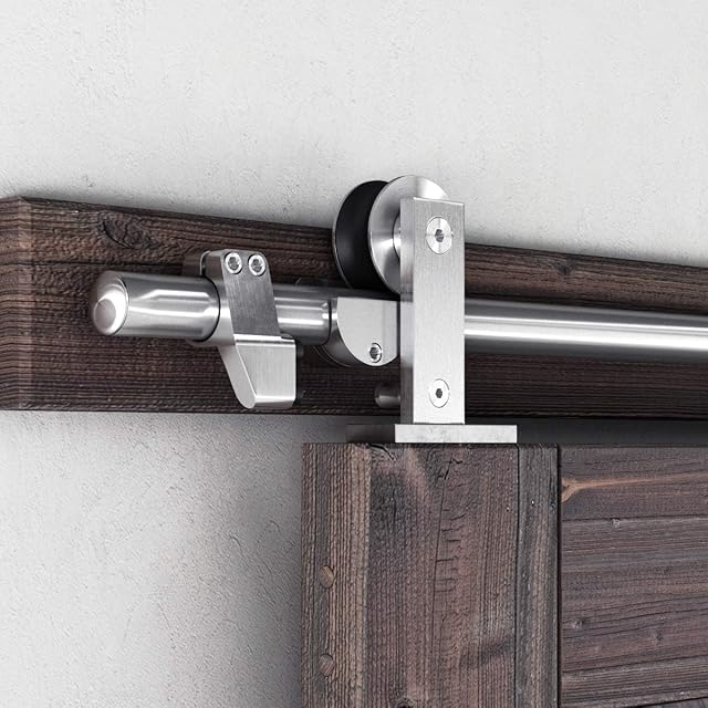 Smartstandard 6 6 Feet Top Mount Sliding Hardware Kit Stainless ...