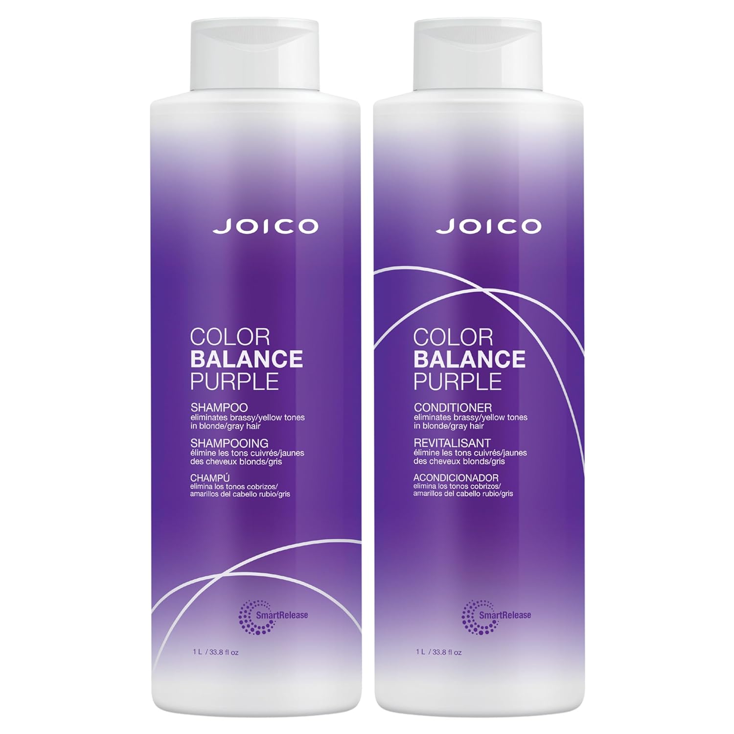 Amazon.com: Joico Color Balance Purple Shampoo & Conditioner Set ...
