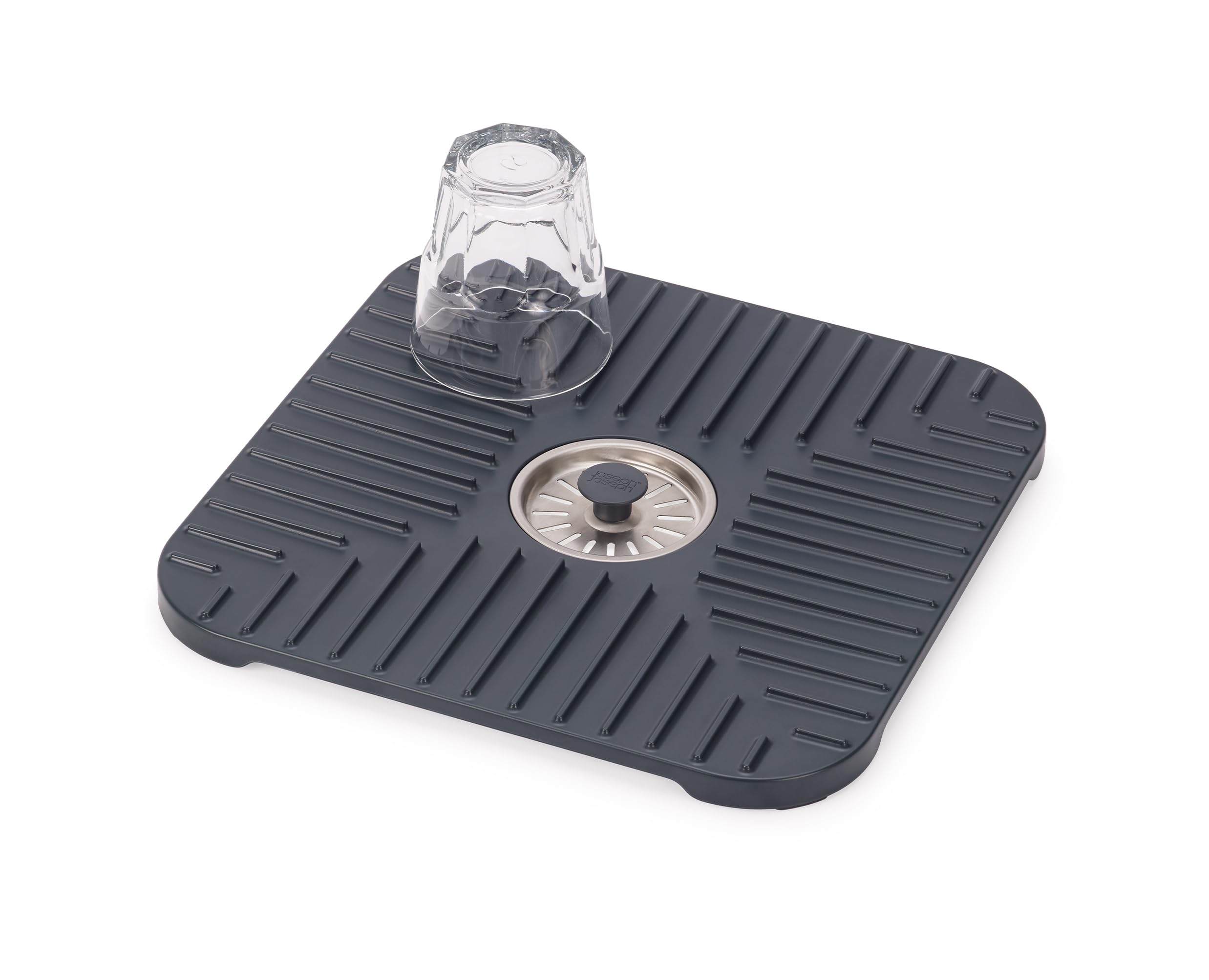 Joseph Joseph SinkShield Sink Saver Mat with Draining Plug, Protects ...