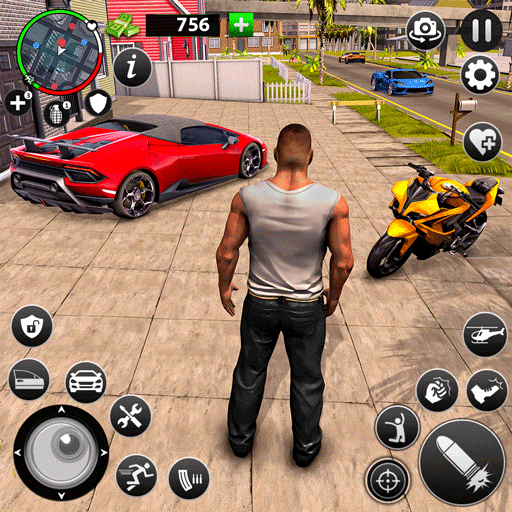 Pro Gangster 8 ; Real Grand Gangster Crime City Mafia War - App on ...