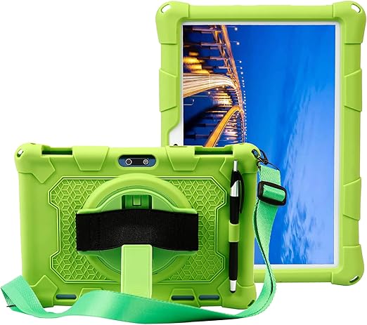 Amazon.com: HminSen Case for Pritom M10 Tablet 10 inch,Silicone Stand ...