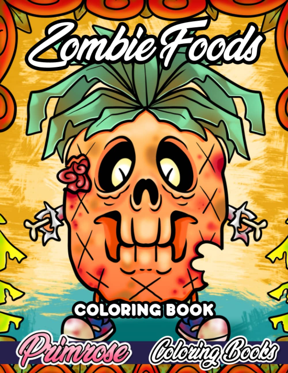 Amazon.com: Zombie Foods Coloring Book: A Deliciously Twisted Easy to ...
