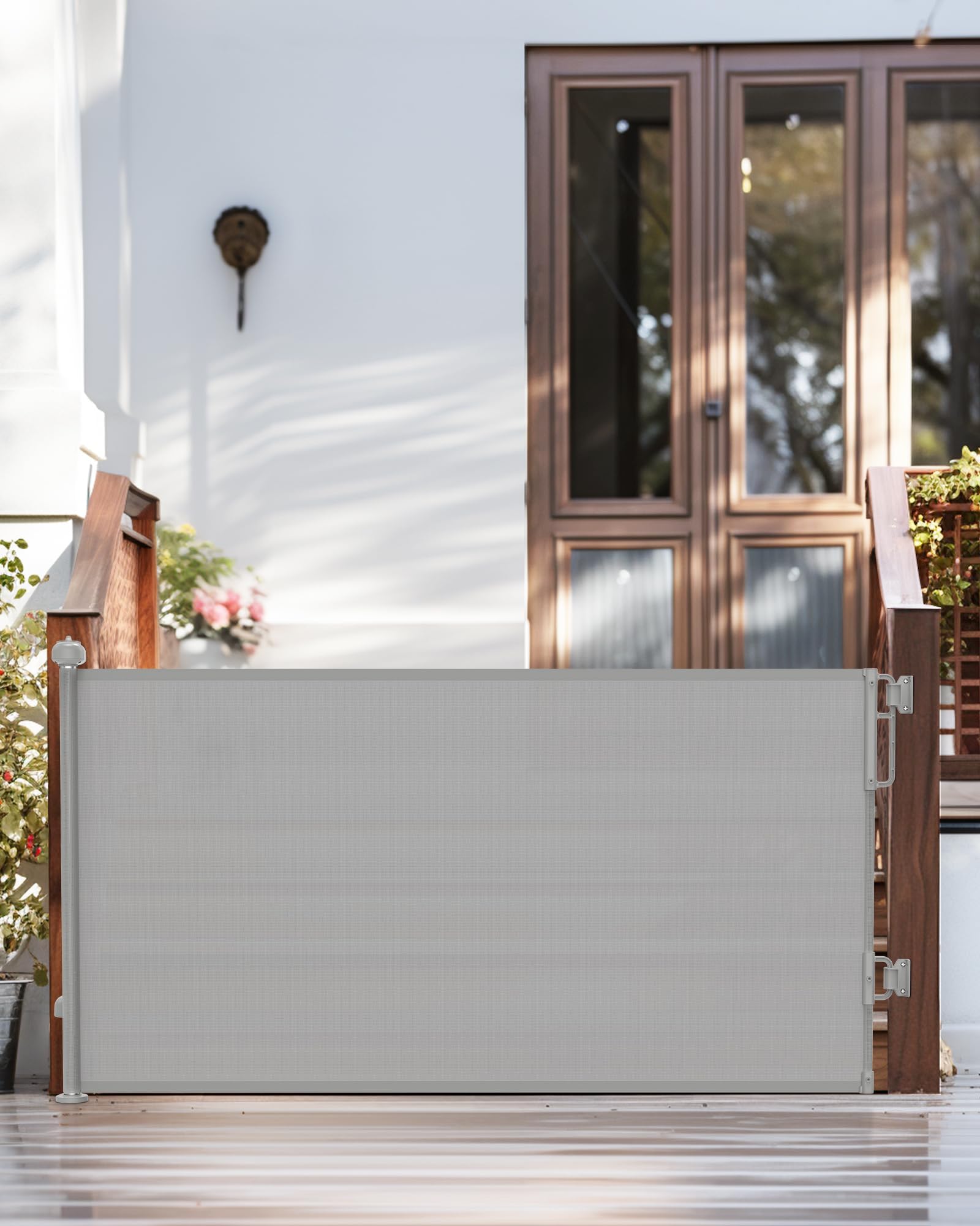 Amazon.com: EasyBaby Retractable Baby Gate, 33" Tall, Extends up to 55 ...