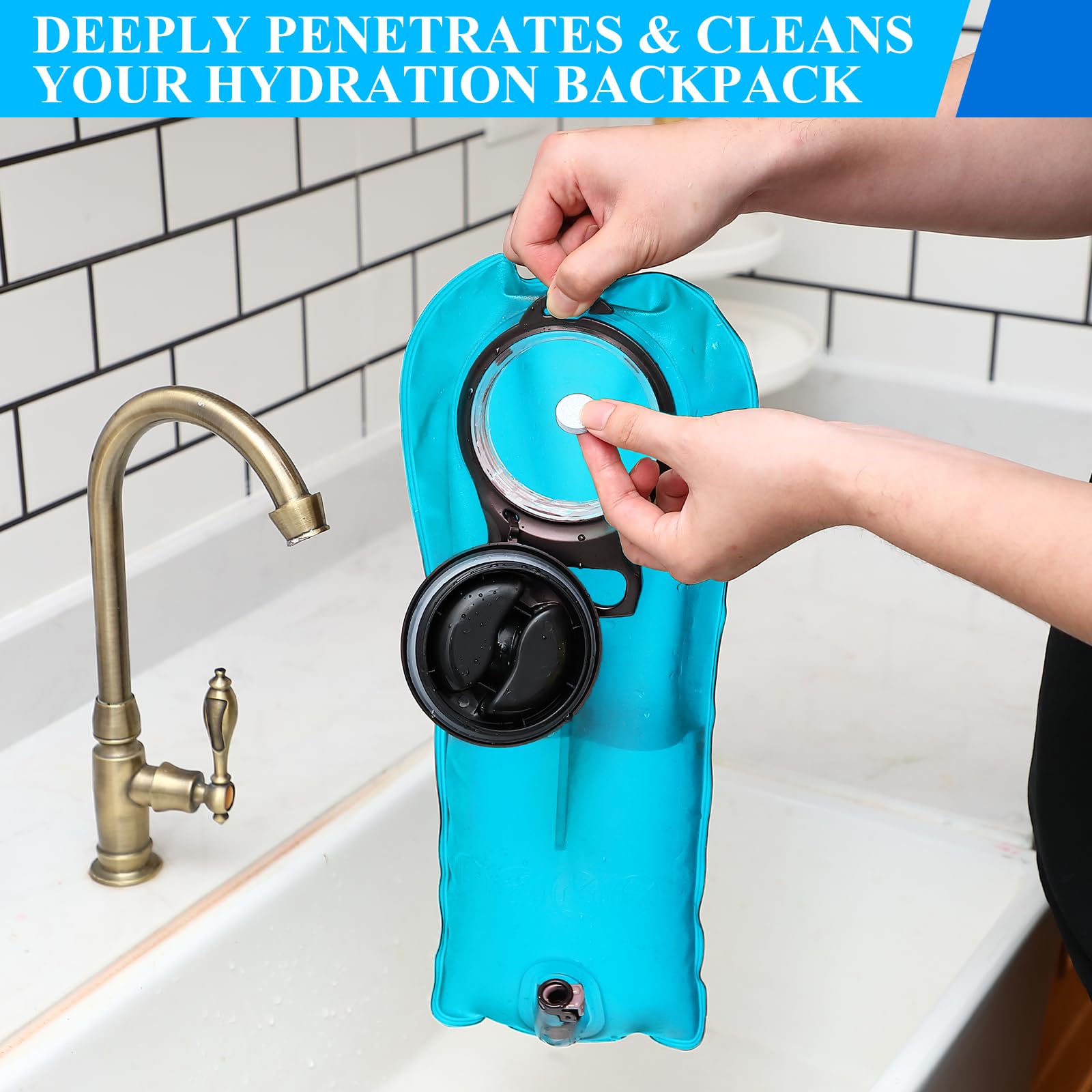 Snapklik.com : Feekoon 2 Set Hydration Bladder Cleaning Kit, Water ...