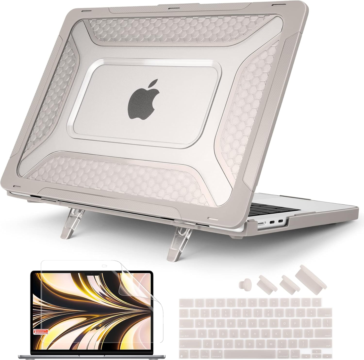 Amazon.com: Batianda Case for M2 MacBook Air 13.6 inch 2022 Release ...