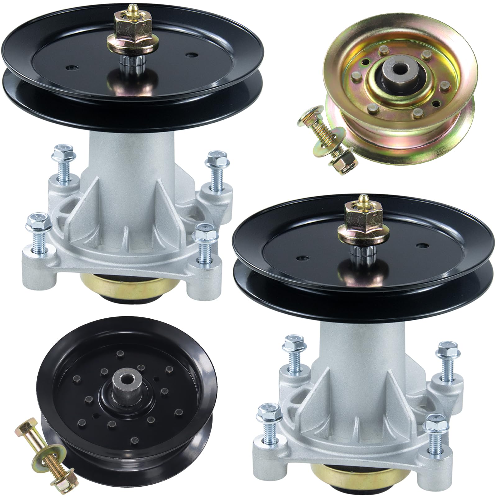 Amazon.com : FULAIGE 2 Pack 587819701 Spindle Assembly Kit with 195945 ...