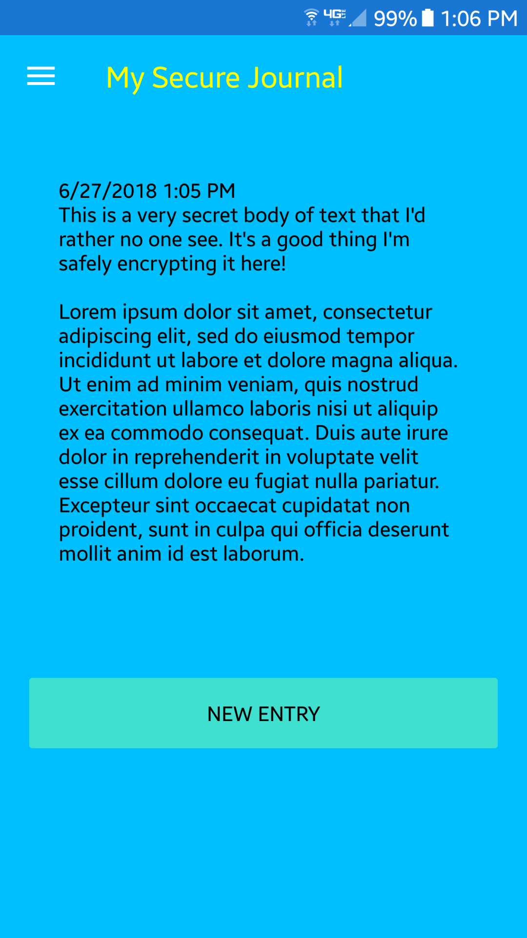Journal Lock - App on Amazon Appstore