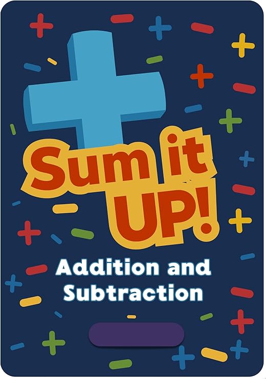 Amazon.com: Sum It Up! – Math Card Game for Kids Ages 6+ | Fun ...