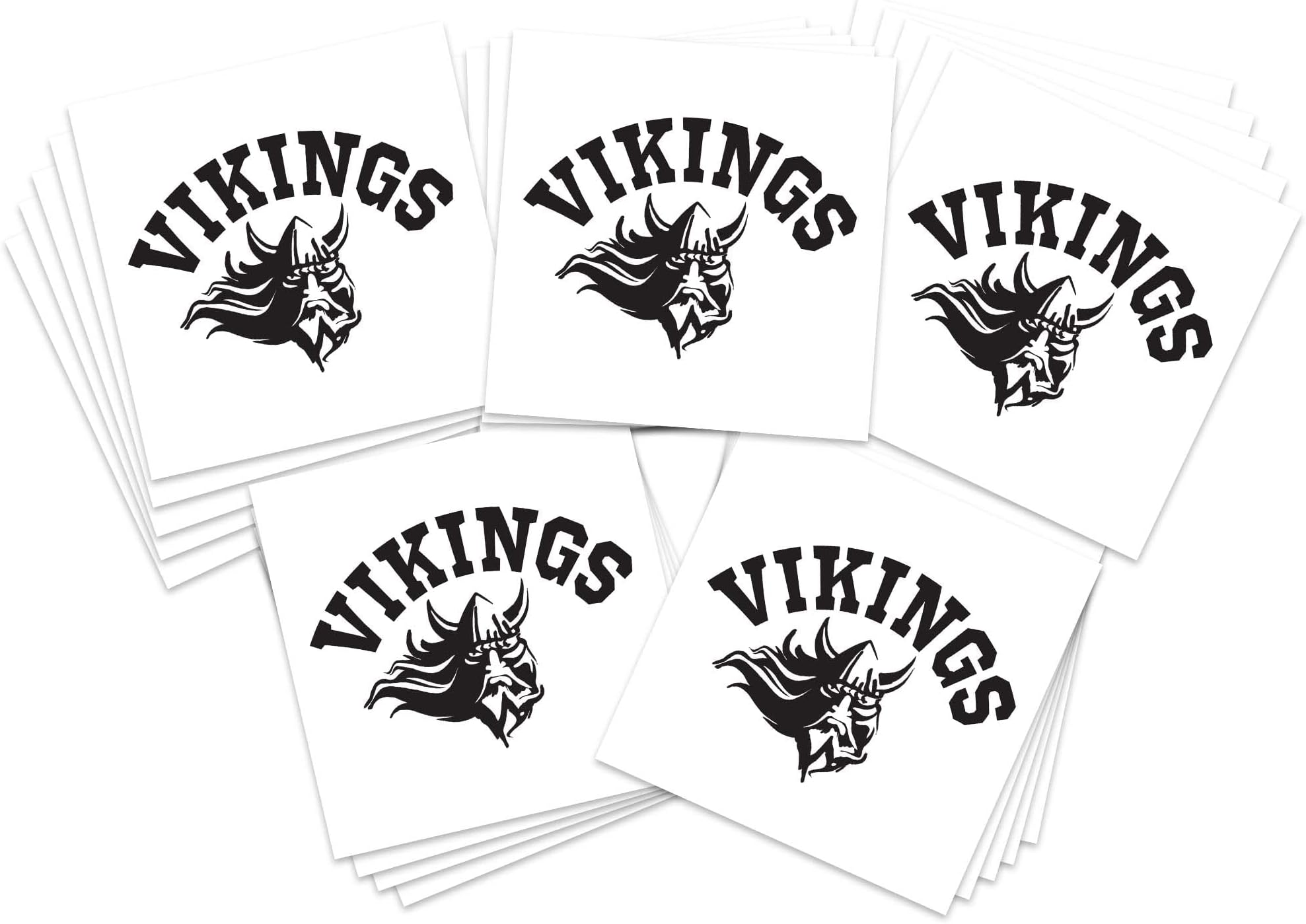 Amazon.com : FashionTats Classic Mascot Temporary Tattoos | MADE IN THE ...