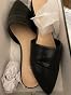 Amazon.com | J. Adams Lennox Mules for Women - Closed Pointed Toe Flat ...