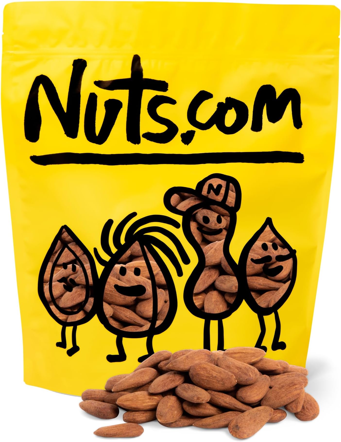 Amazon.com : Nuts.com – Organic Almonds (Raw, No Shell) – 2 Lb Bag ...