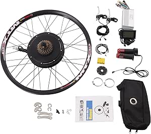 Amazon.com: Electric Bicycle Conversion Kit 72V 2000W Rear Wheel Motor ...