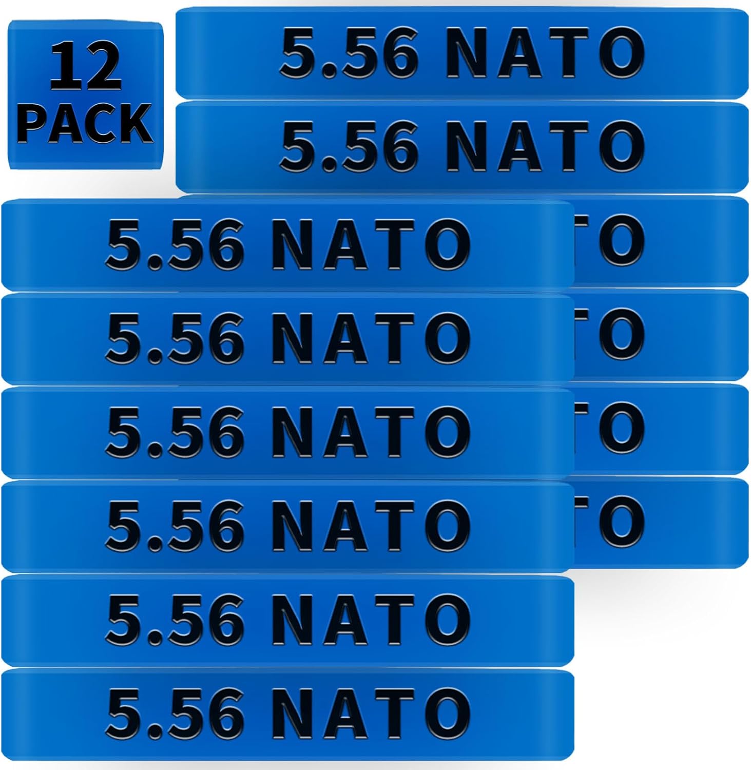 Amazon.com: 12 Pack Miaozhun 5.56 NATO Magazine Marking Bands 5.56 ...